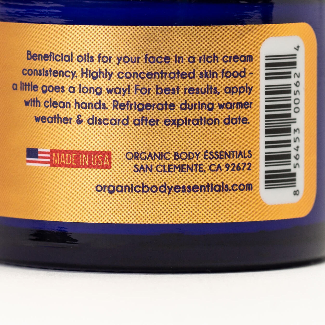 Buy Natural Face Moisturizer - Organic Face Cream | Organic Body Essentials
