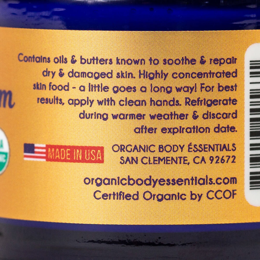 Organic Skin Repair Cream | Organic Body Essentials